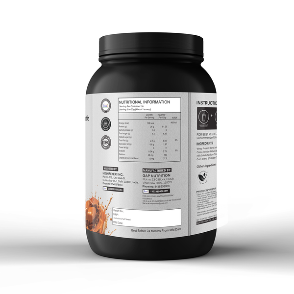 BURLY WHEY CHOCOLATE CARAMEL (2KG) – Burly Nutrition